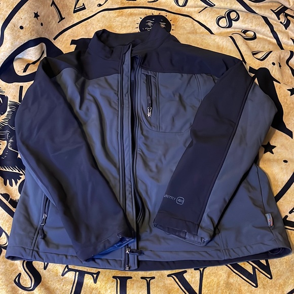 Free Country | Jackets & Coats | Mens Free Country Black Jacket | Poshmark